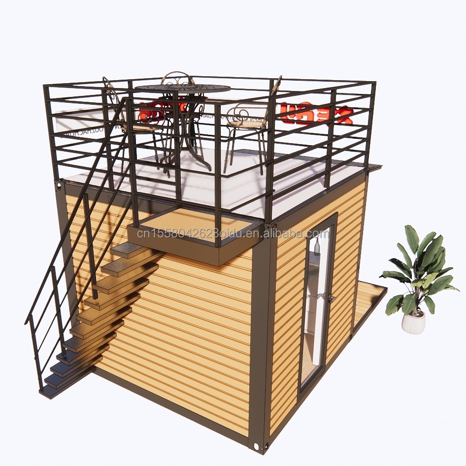 10FT Modern Design Steel Structure Container Store/Shop Houses and ...