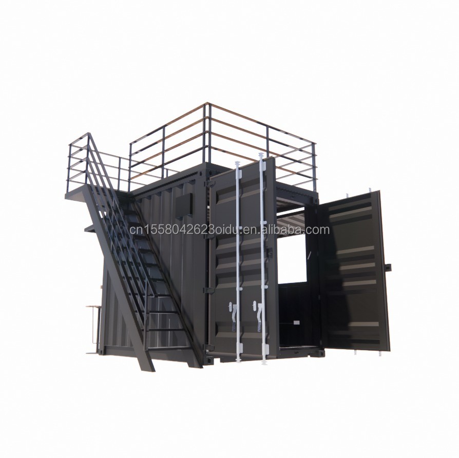 Mini 10ft Pop-up Store Sturdy Steel Frame Container Bar Stall with ...