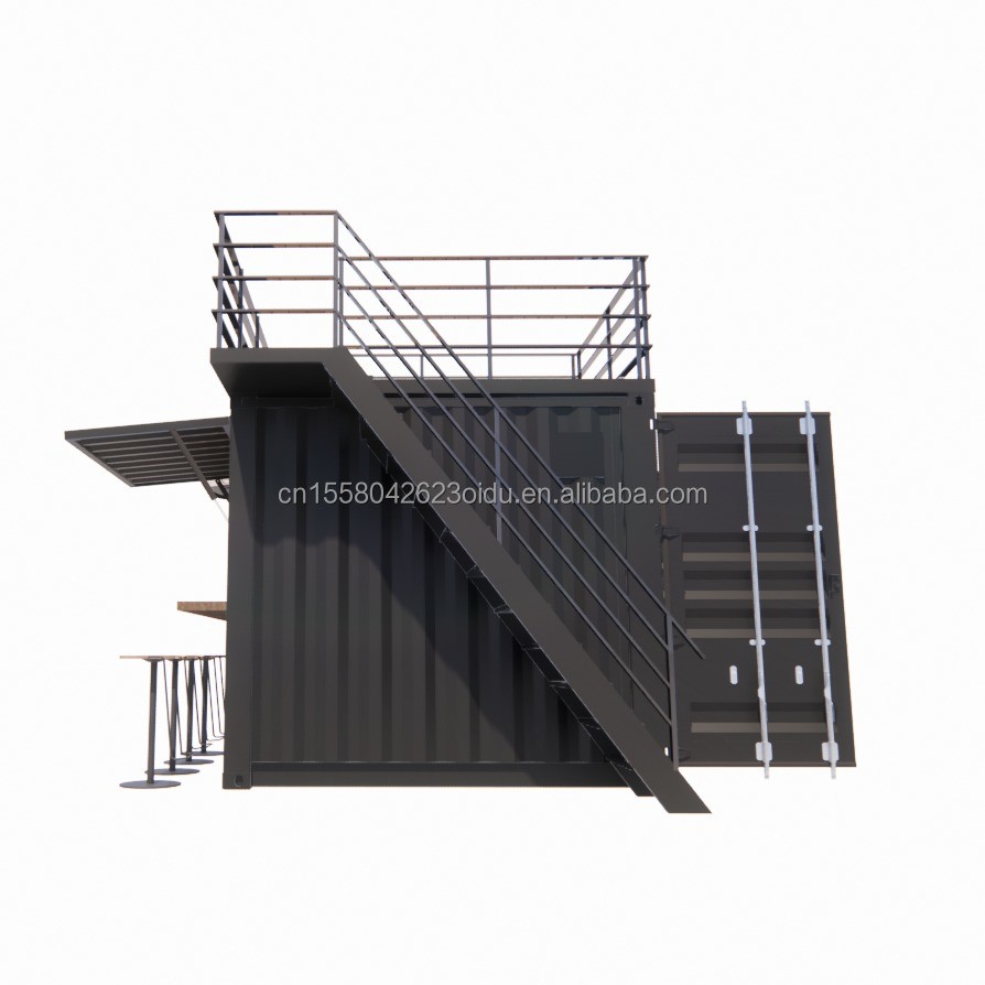Mini 10ft Pop-up Store Sturdy Steel Frame Container Bar Stall with ...