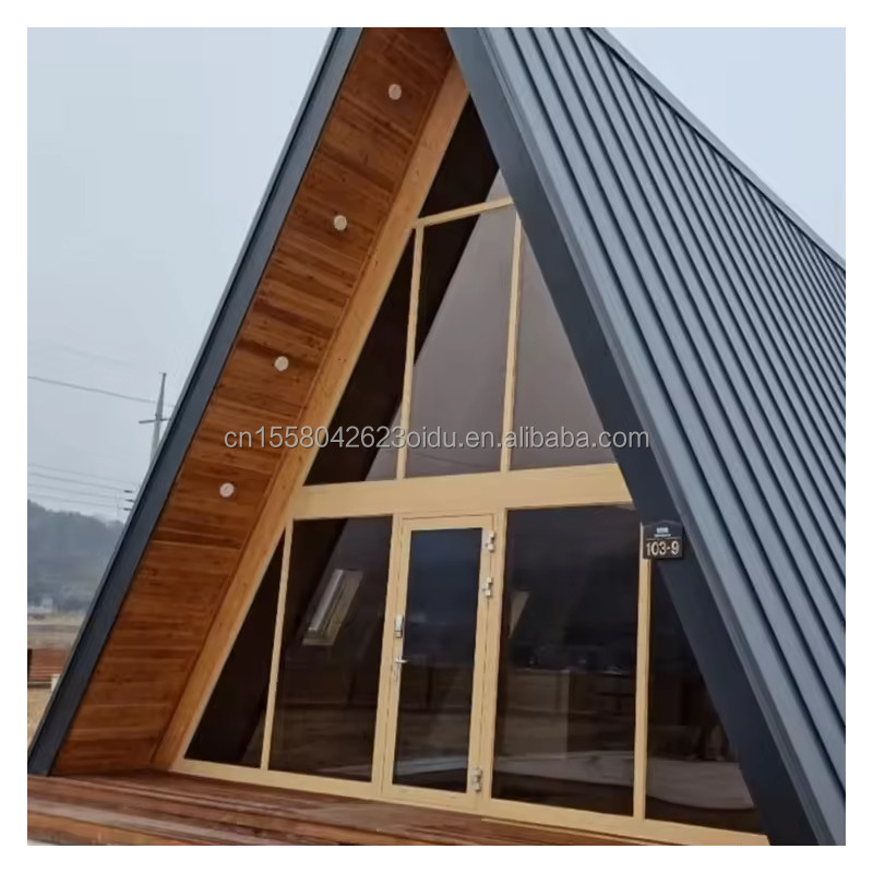 Galvanized Steel Square Tubes Main Structure Hotel Triangle A Frame ...
