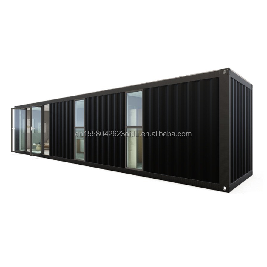 Hotel 40ft Prefab Modular Folding Container Fast Build Tiny House with ...
