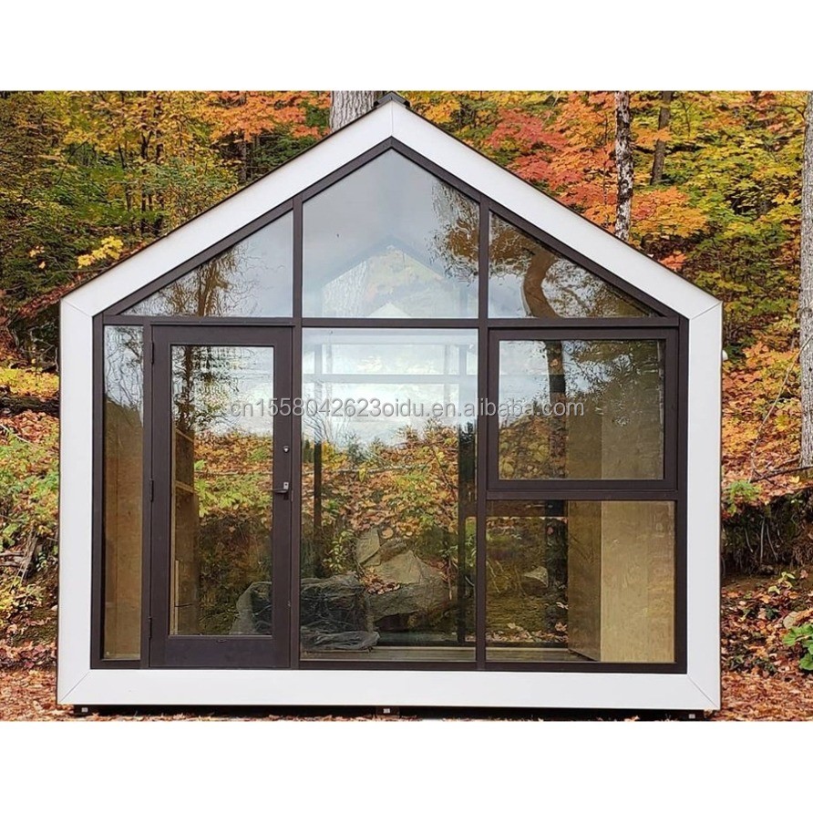 Modified Shipping Container Prefab House Triangle Roof and Stable Wood ...