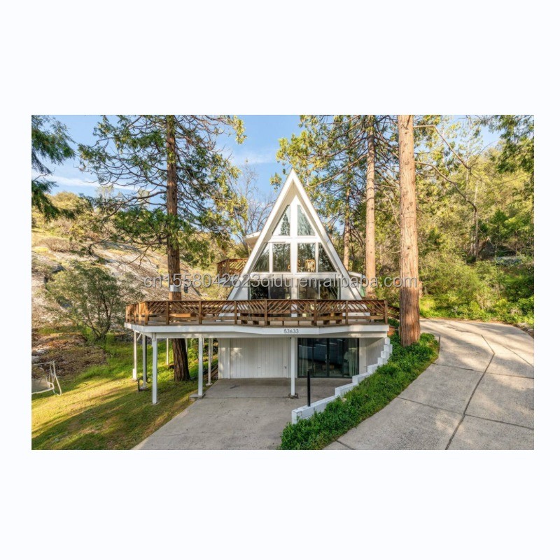 EU Triangle A-Shaped Steel Structure Frame Room Modern Tiny House ...
