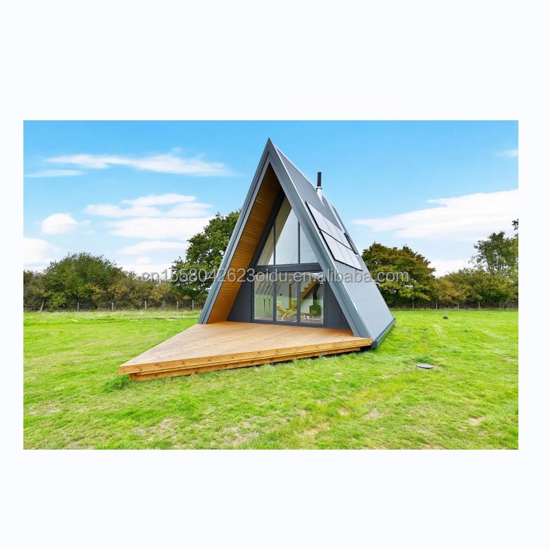 EU Triangle A-Shaped Steel Structure Frame Room Modern Tiny House ...